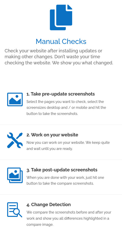 Visual Regression Tests for WordPress Websites
